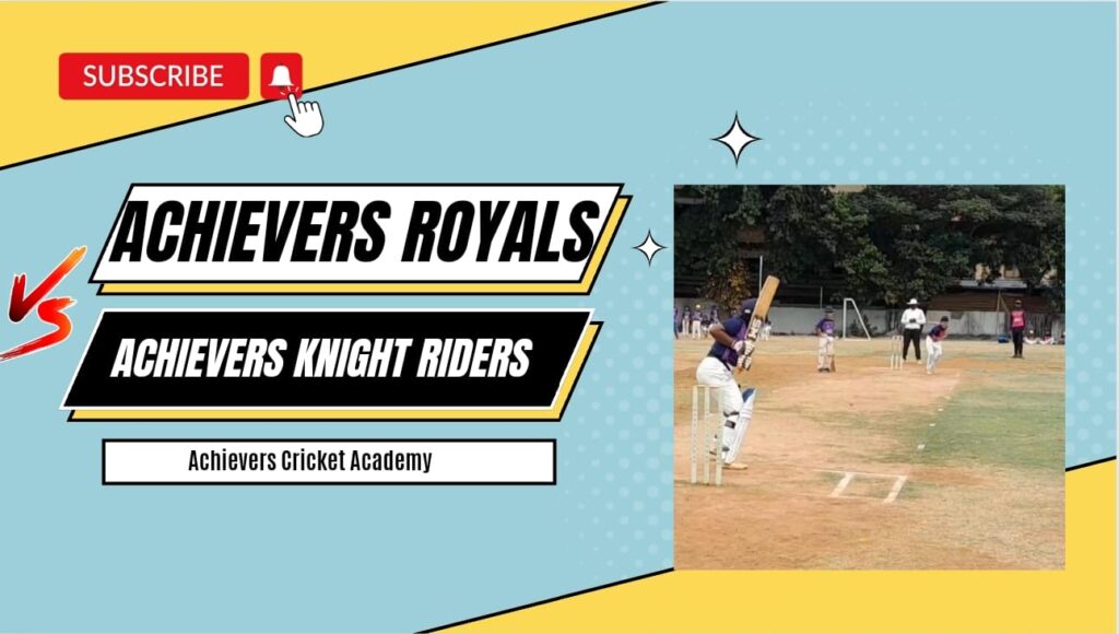 Dhiaan Shetiya bags MoM award as Achievers Knight Riders win in ...