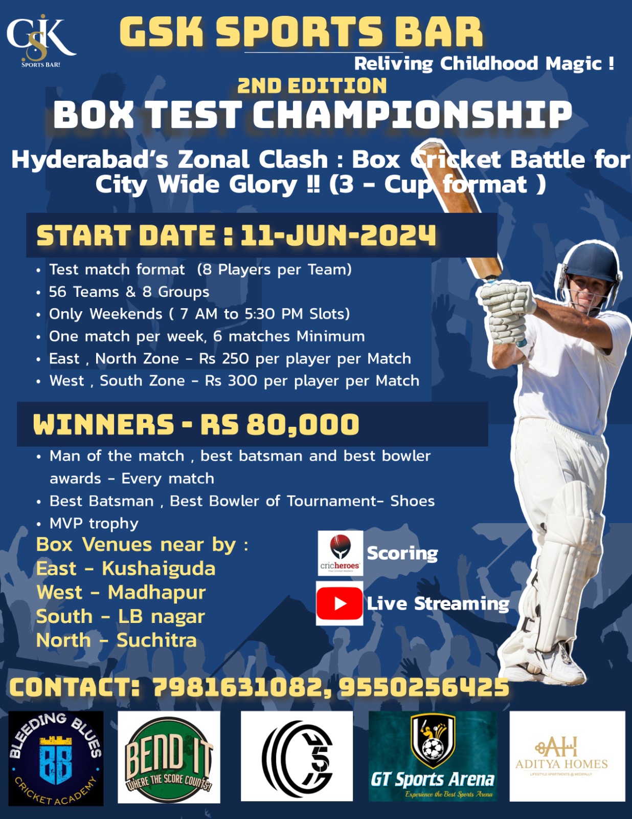 Box Test Championship | Edition 2 by GSK Sports Bar